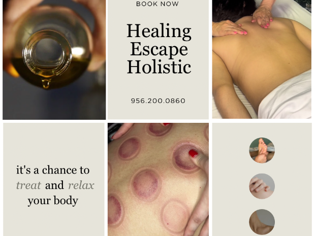 Book a massage with HEALING ESCAPE HOLISTIC | Pharr TX 78577