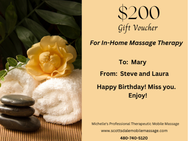 Book a massage with Scottsdale Mobile Massage: Michelle's Professional ...