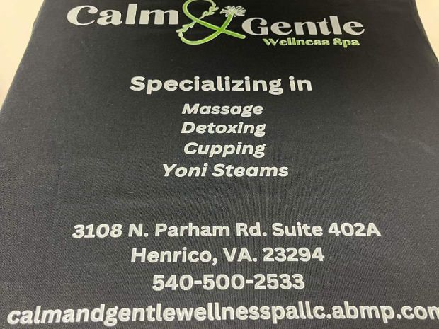 Book a massage with Calm & Gentle Wellness Spa LLC | Henrico VA 23294