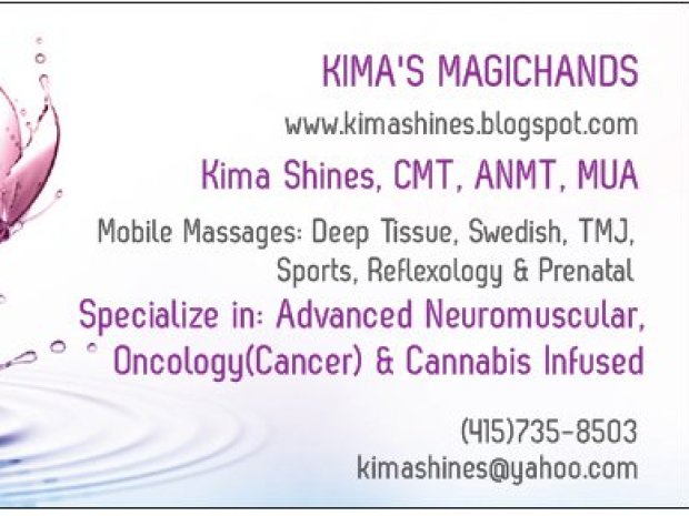 Book a massage with Kima's Magichands | Carson CA 90746