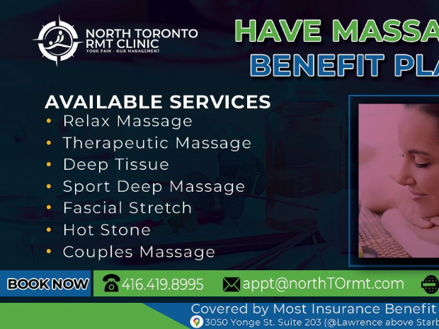 Book a massage with North Toronto RMT Clinic | Toronto ON M4N 2K4