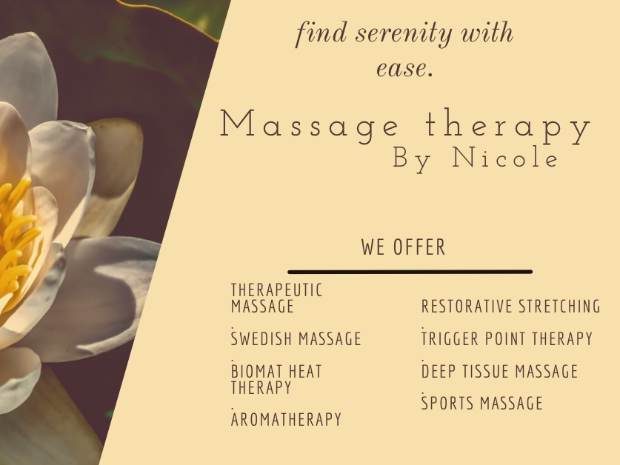 Book a massage with Massage Therapy by Nicole LLC | Adrian MI 49221