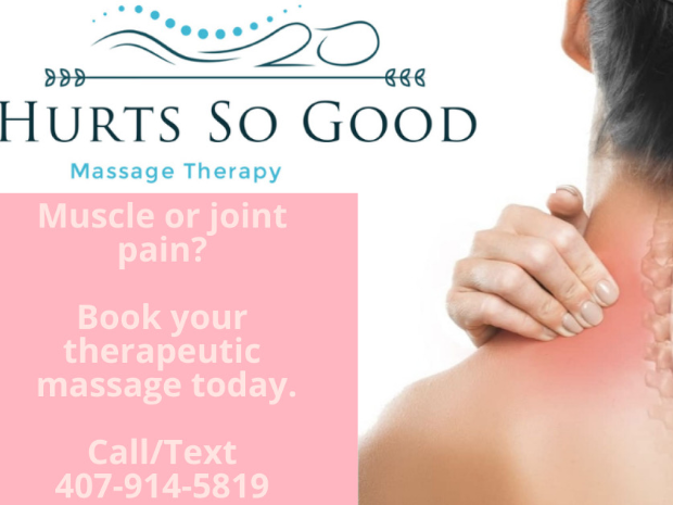 Book a massage with Hurts So Good Massage Therapy | Altamonte Springs ...