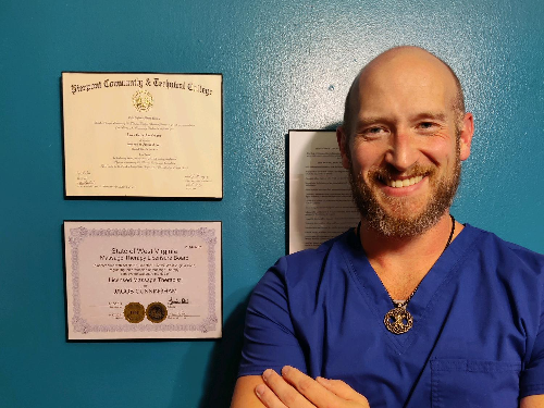 Jacob Cunningham Massage Therapist in Morgantown, WV